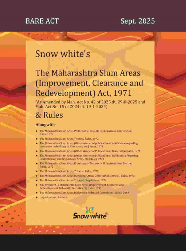 Snow White’s The Maharashtra Slum Areas ( Improvement, Clearance And ...